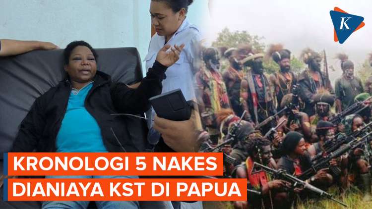 Video: 5 Nakes Diduga Dianiaya oleh KST di Papua