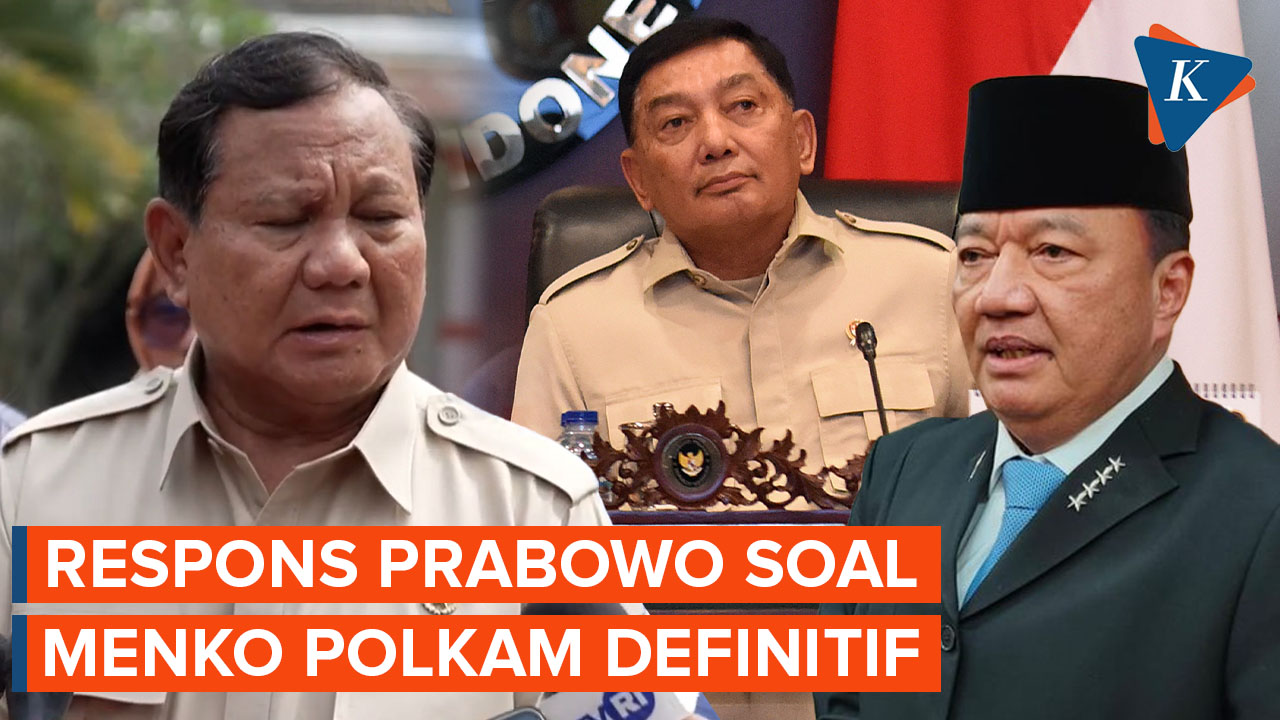 Prabowo sambil Bercanda Jawab soal Sosok Menko Polkam Definitif Pengganti Budi Gunawan