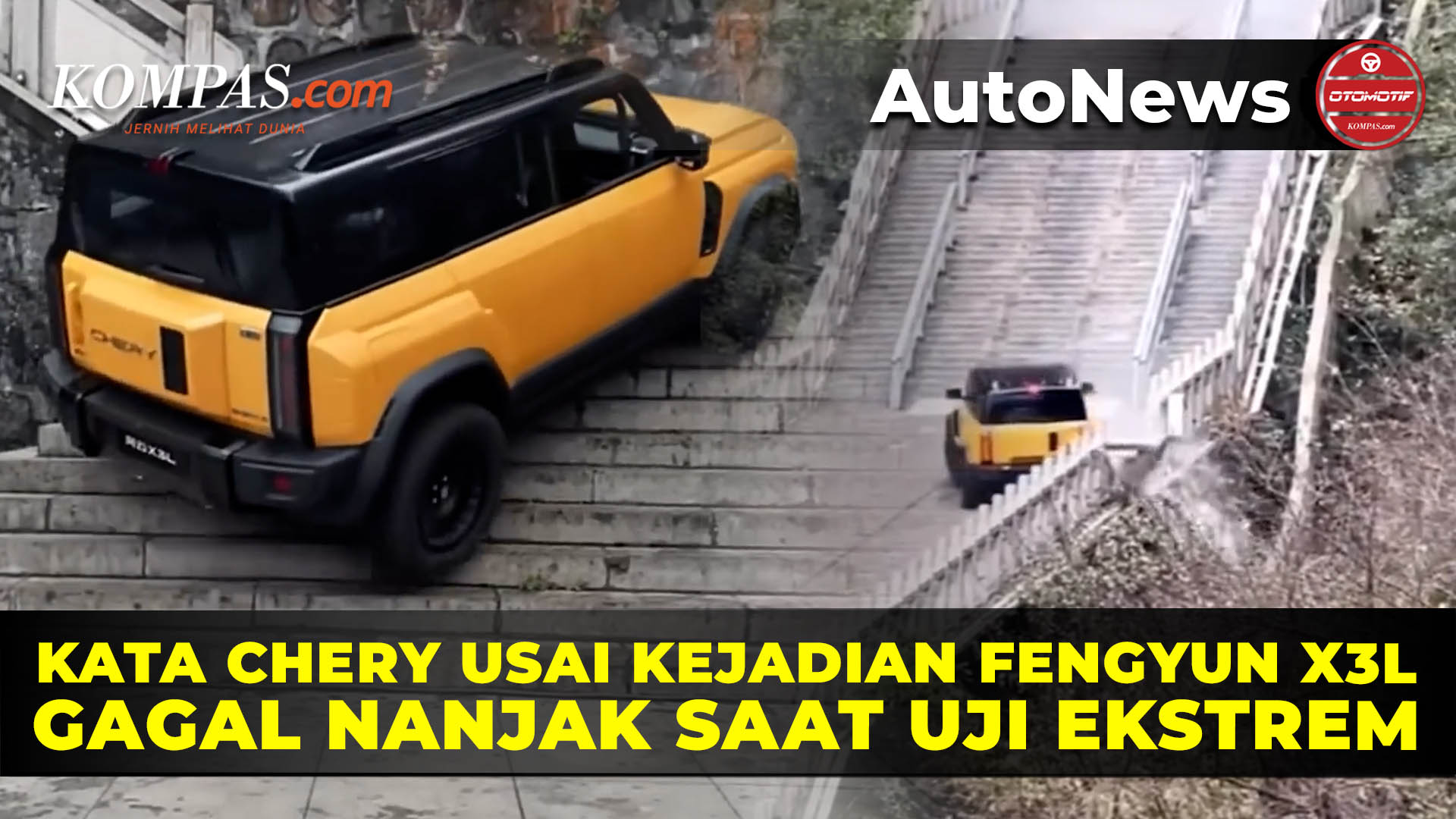 Viral Kejadian Fengyun X3L, Chery Evaluasi Uji Ekstrem di Area Terbuka