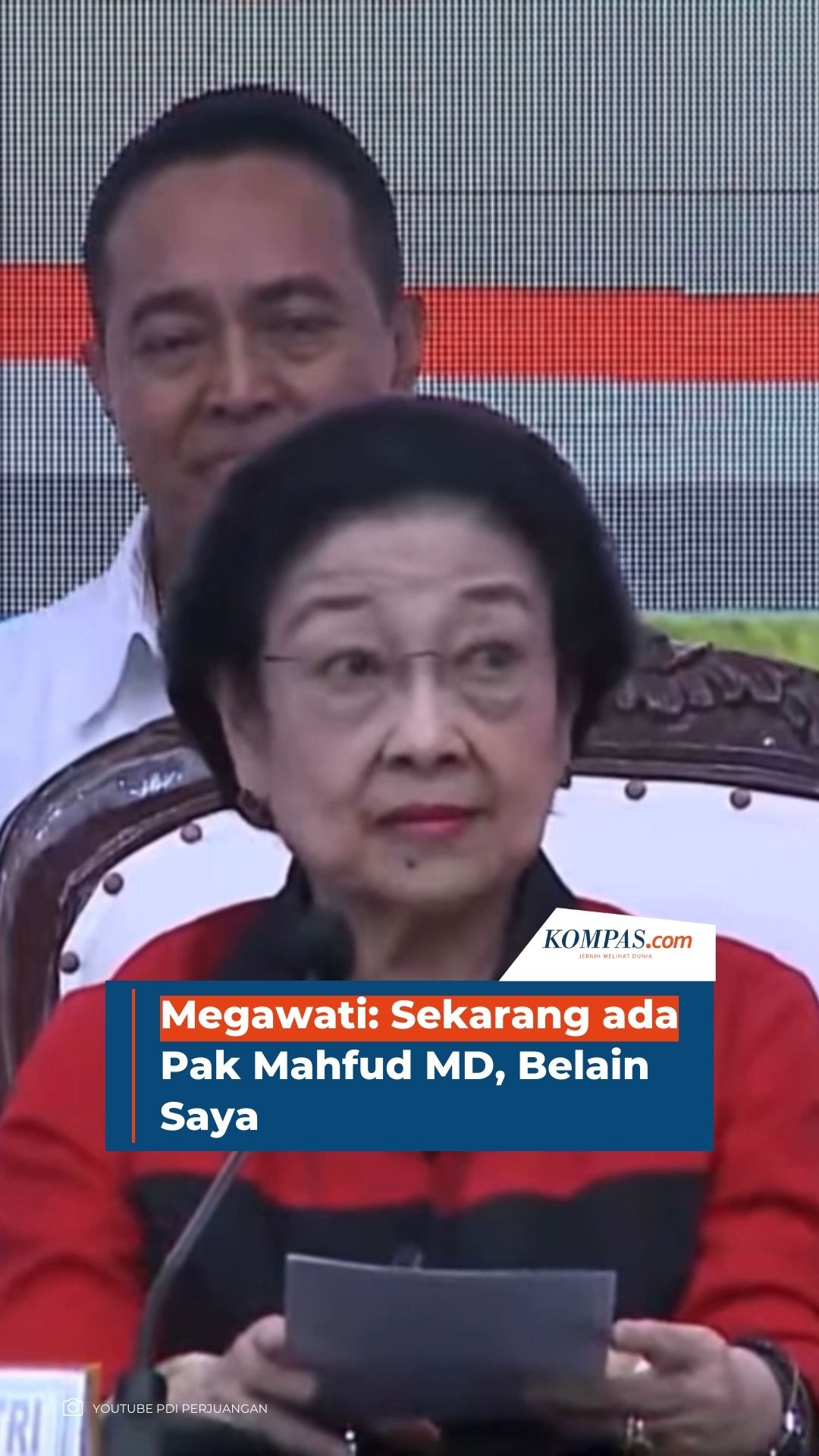 Megawati: Sekarang ada Pak Mahfud MD, Belain Saya