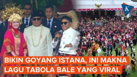 Makna Lagu Tabola Bale yang Viral dan Bikin Istana Merdeka Bergoyang