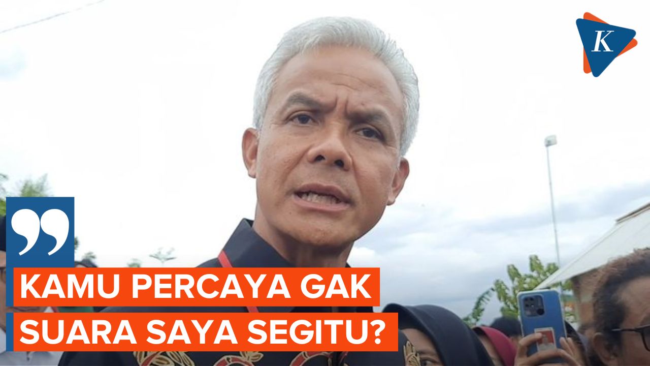 Video: Nomor Terakhir di Hasil Quick Count, Ganjar: Kamu Percaya Gak ... Video: Nomor Terakhir di Hasil Quick Count, Ganjar: Kamu Percaya Gak ...