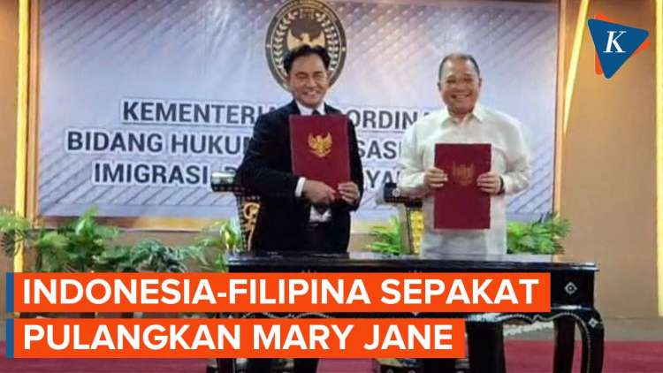 [FULL] Yusril Tanda Tangan Sepakat Pulangkan Mary Jane ke Filipina