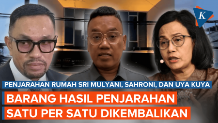 Barang Hasil Penjarahan di Rumah Sri Mulyani, Sahroni, dan Uya Kuya ...