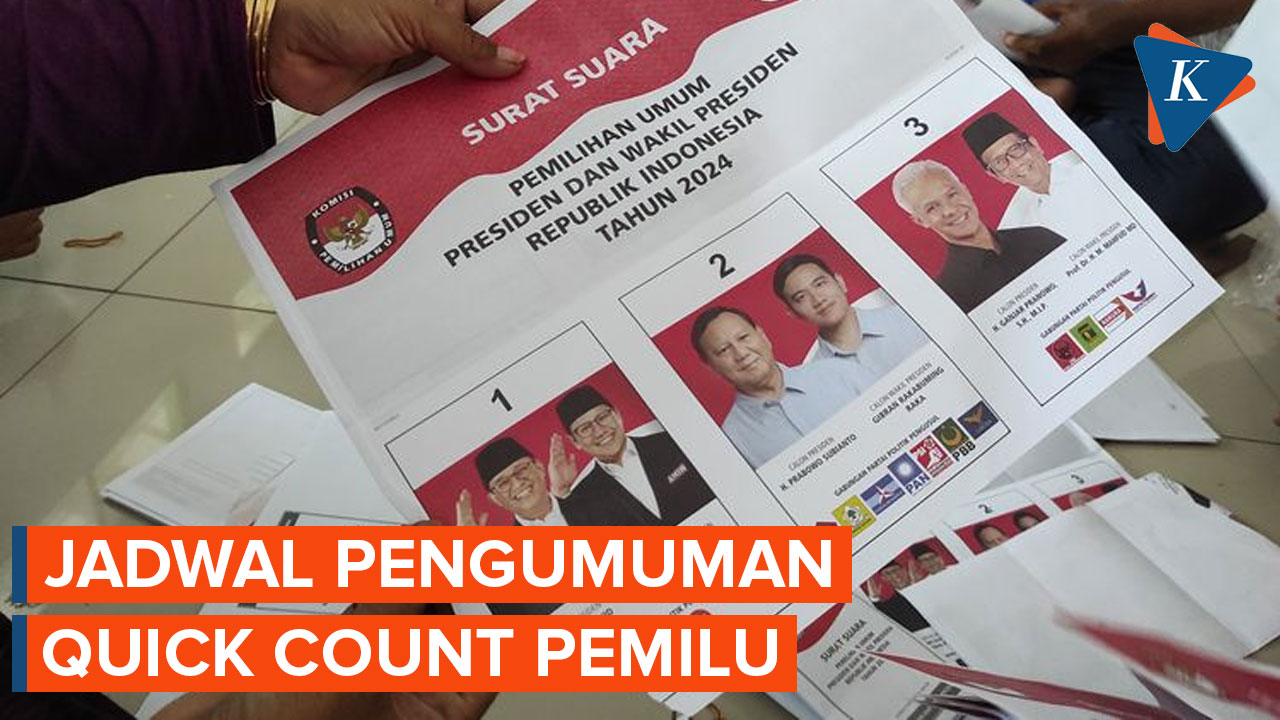 Video: “Quick Count” Pemilu Diumumkan Paling Cepat 2 Jam Usai ...