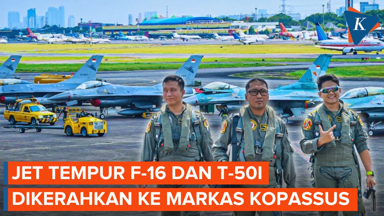 Jet Tempur F-16 dan T-50i Dikerahkan ke Markas Kopassus, Ada Apa?
