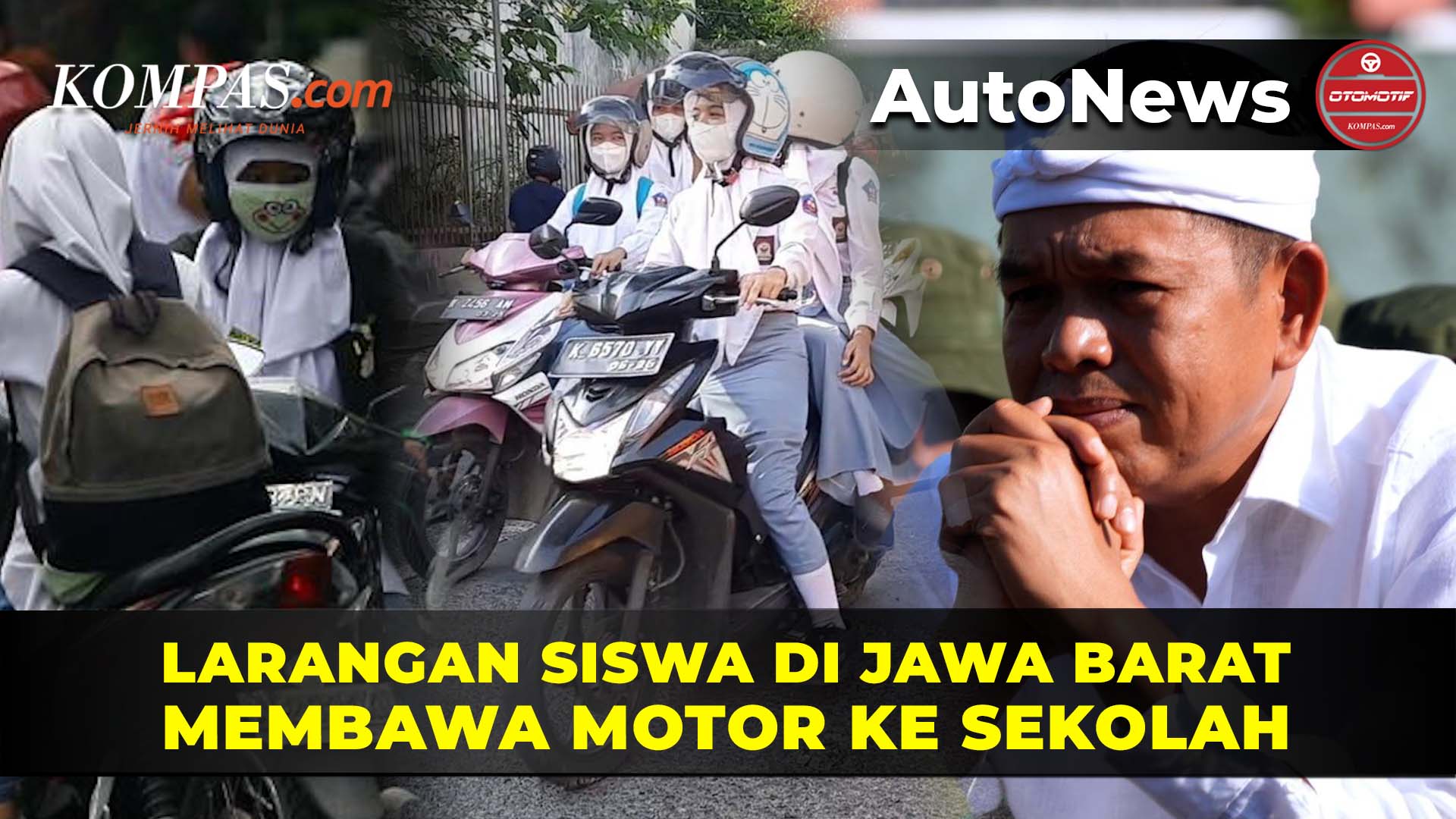 Dedi Mulyadi Larang Siswa di Jawa Barat Bawa Motor ke Sekolah