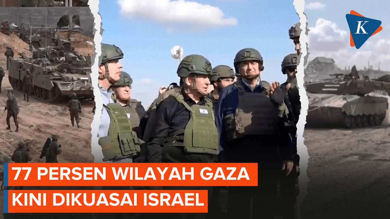Video: Israel Kuasai 77 Persen Wilayah Gaza, Palestina: Ini Genosida ...