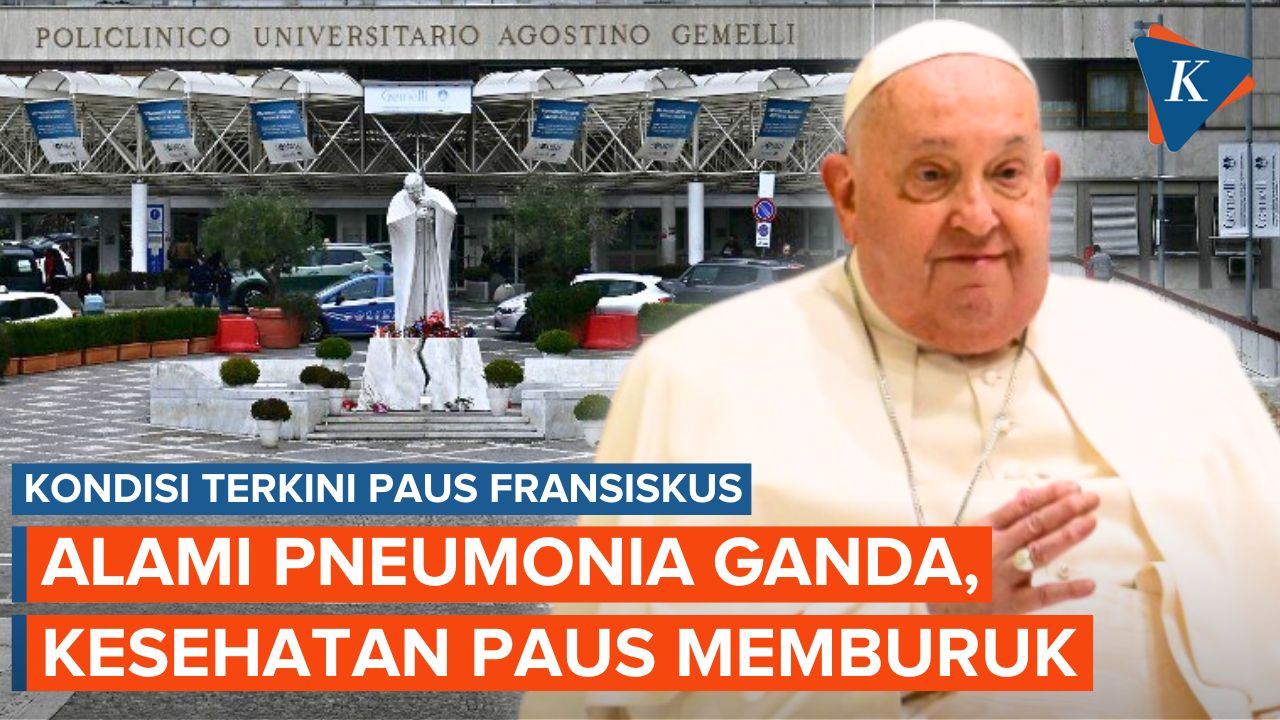 Video: Pernapasan Paus Fransiskus Memburuk, Alami Muntah dan Sulit Bernapas