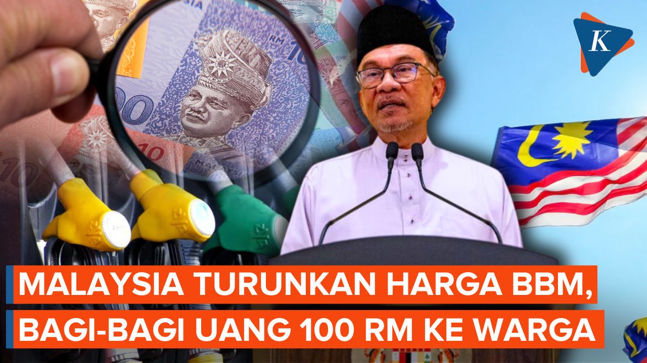 Video: PM Malaysia Akan Bagikan Uang 100 RM ke Warga dan Turunkan Harga BBM