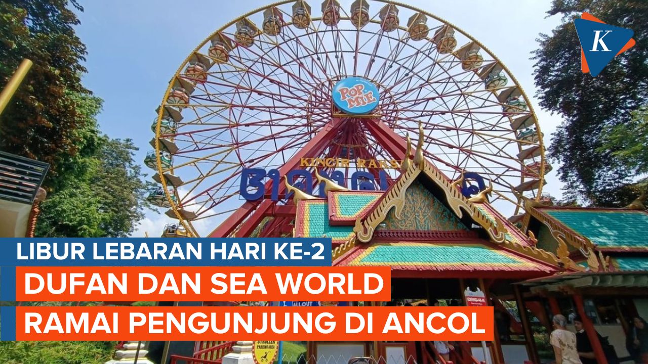 Dufan dan Seaworld Paling Ramai di Hari Kedua Lebaran