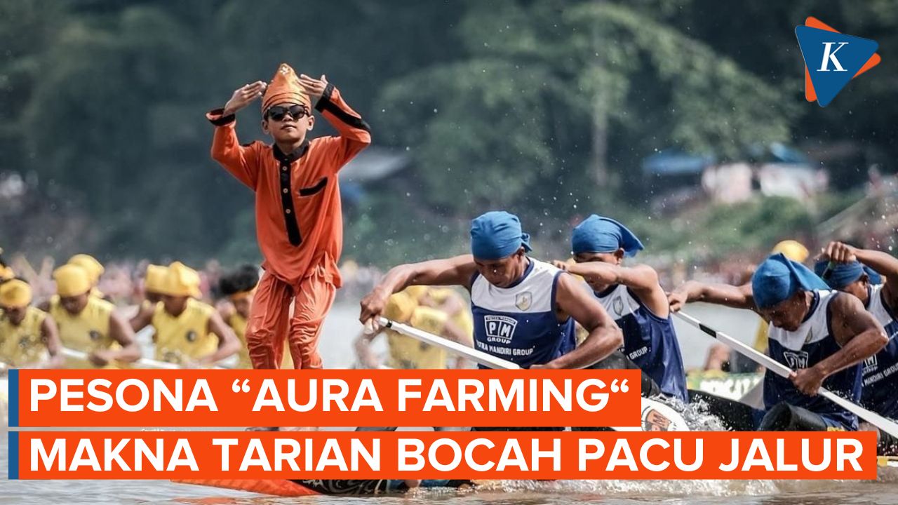 Tak Sekadar "Aura Farming", Ini Makna Tarian Bocah Pacu Jalur!