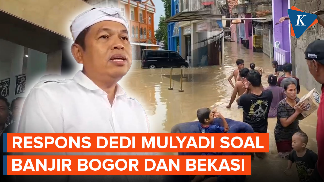 Video: Respons Gubernur Jabar Dedi Mulyadi soal Banjir di Bogor dan Bekasi