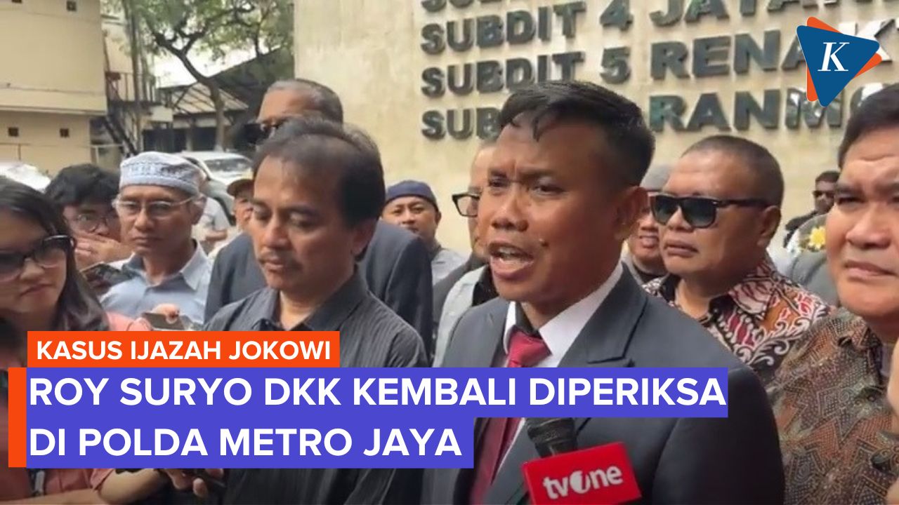Video: Roy Suryo CS Kembali Diperiksa Polda Metro soal Tuduhan Ijazah Palsu Jokowi