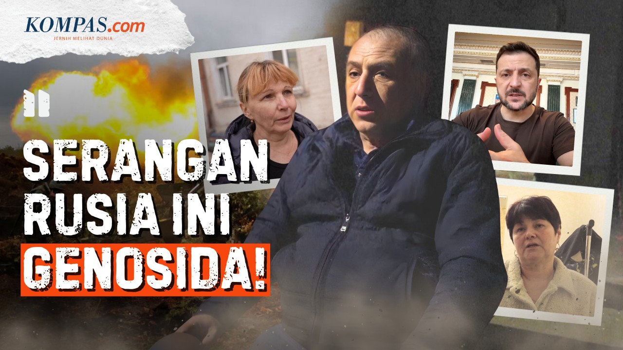 [FULL] Kesaksian Serangan Rudal Rusia ke Ukraina, Warga: Ini Genosida!