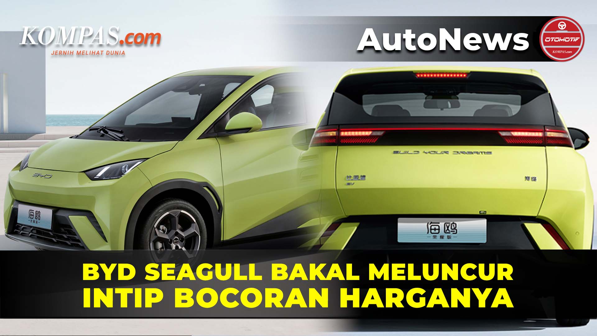Bocoran Harga BYD Seagull yang Mau Meluncur di Indonesia