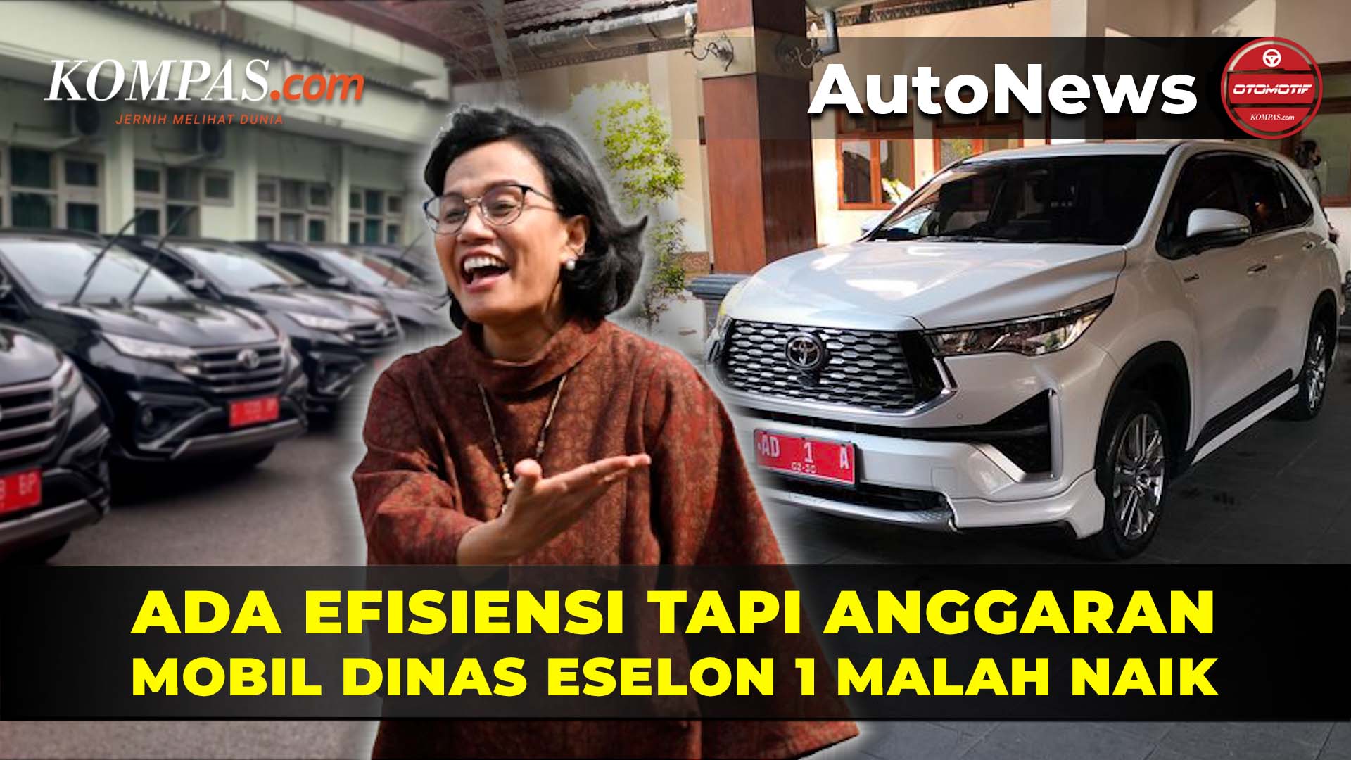Video: Biaya Mobil Dinas Eselon I Capai Rp 931 Juta di 2026