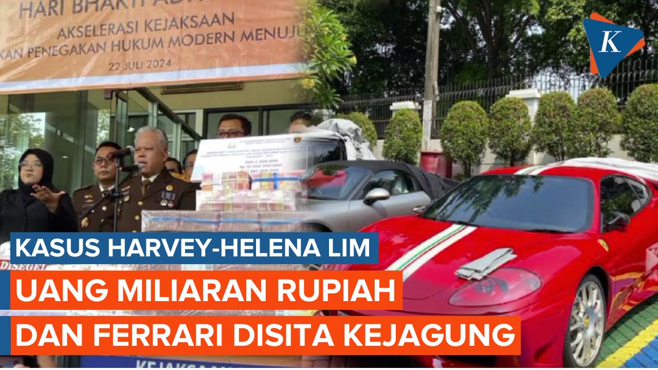 Video: Penampakan Barang Bukti Harvey-Helena Lim, Lebih dari Rp 50 Miliar
