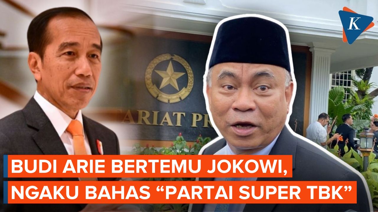 Budi Arie Temui Jokowi, Singgung Rencana Bentuk Partai Baru "Super Tbk"