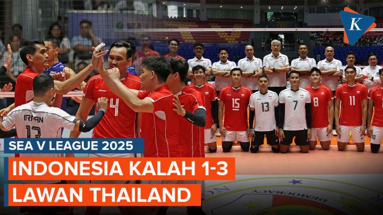 Hasil Voli Indonesia Vs Thailand di SEA V League, Rekor Buruk Menghantui