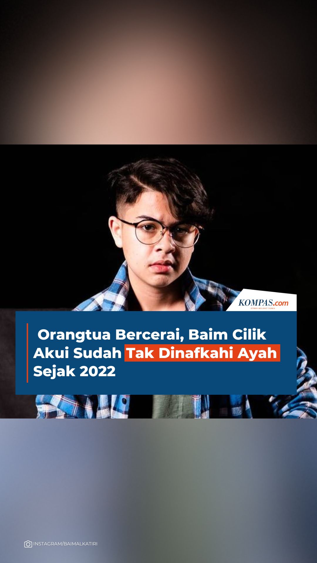 Orangtua Bercerai, Baim Cilik Akui Sudah Tak Dinafkahi Ayah Sejak 2022