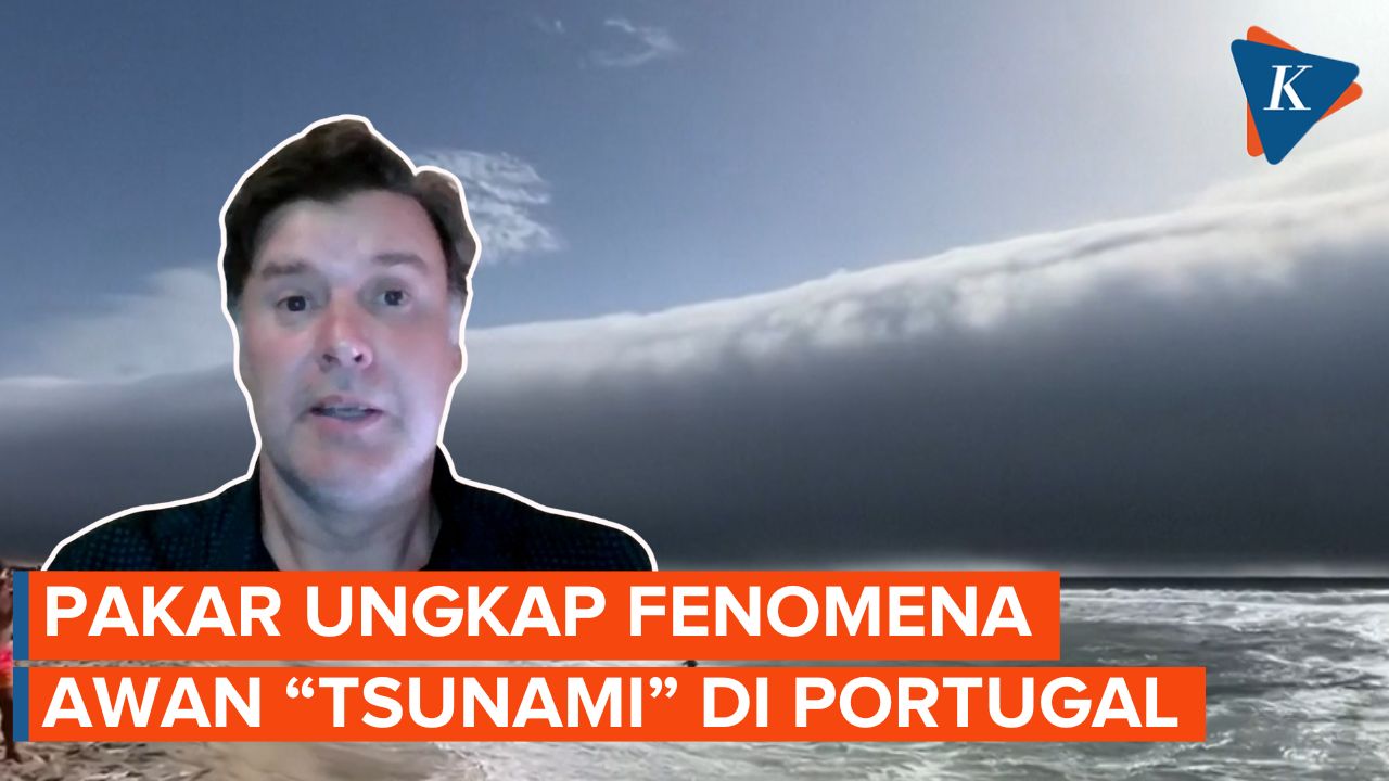 Fenomena Awan Langka di Portugal, seperti Tsunami Mendekat Perlahan
