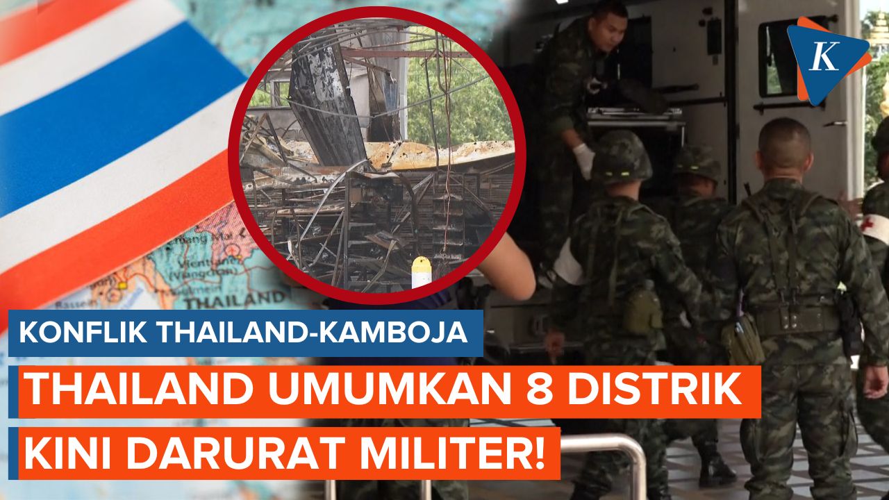 Video: Thailand Umumkan Darurat Militer di 8 Distrik!