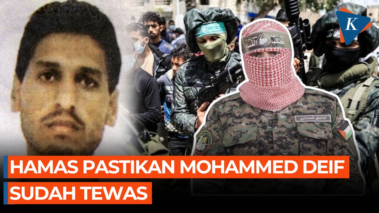 Hamas Konfirmasi Kematian Komandan Brigade Al Qassam Mohammed Deif
