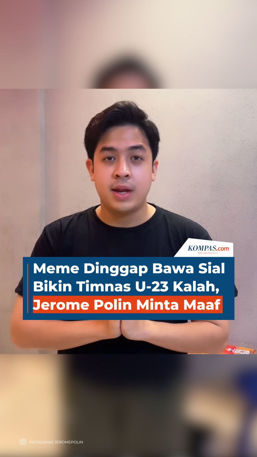 Video: Meme Dianggap Bawa Sial Bikin Timnas U-23 Kalah, Jerome Polin ...