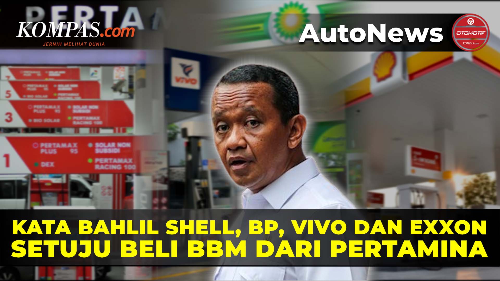 Bahlil Sebut Shell, BP, Vivo dan Exxon Setuju Beli BBM dari PERTAMINA