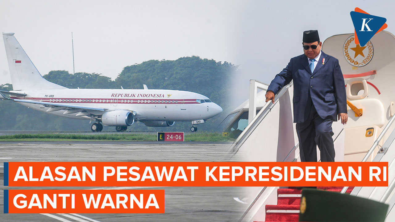 Kenapa Pesawat Kepresidenan Ganti Warna dan Desain? Ini Jawaban Istana