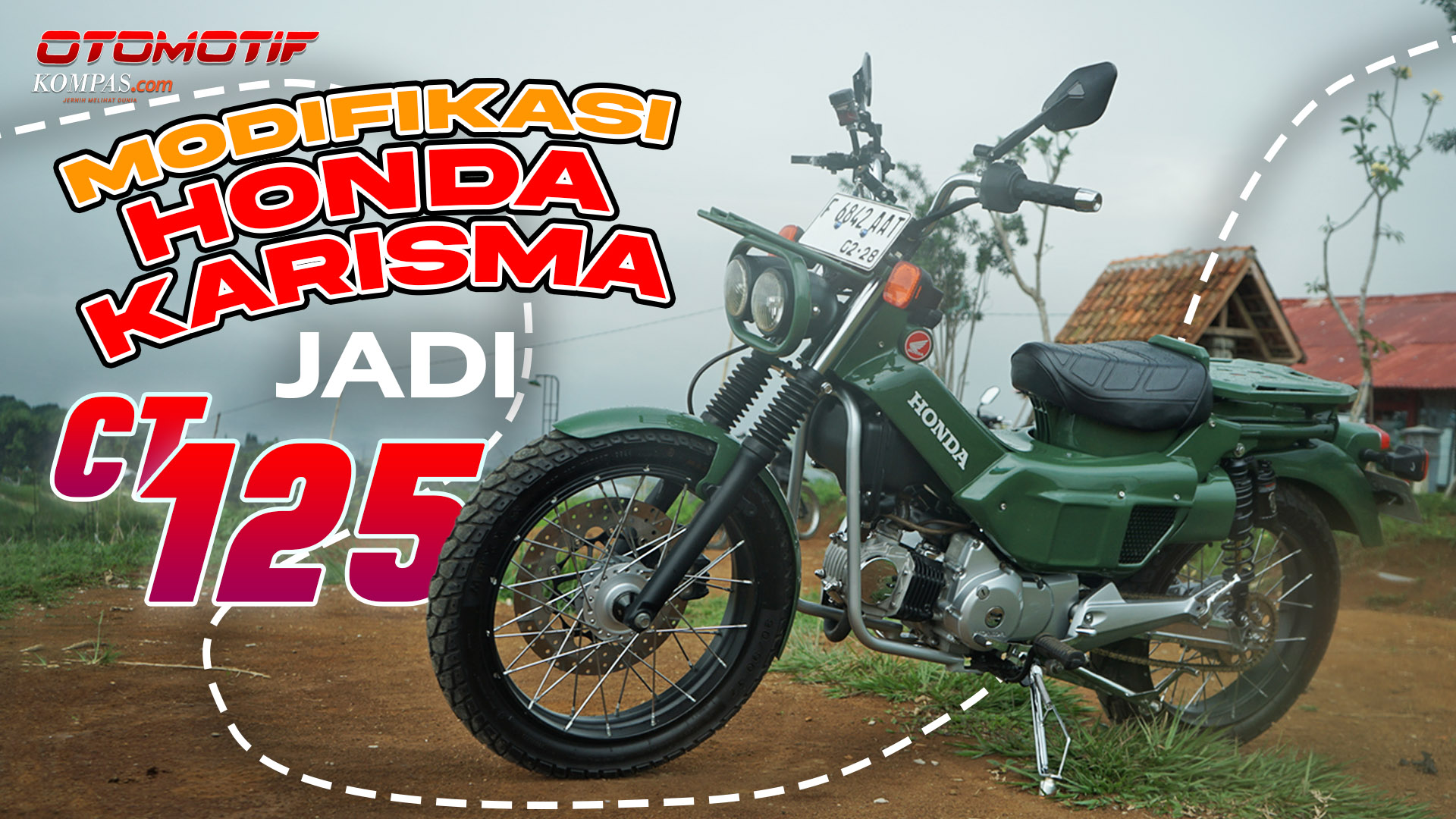 Video: Sulap Honda Karisma 125 Jadi Motor Petualang ala Honda CT125 ...