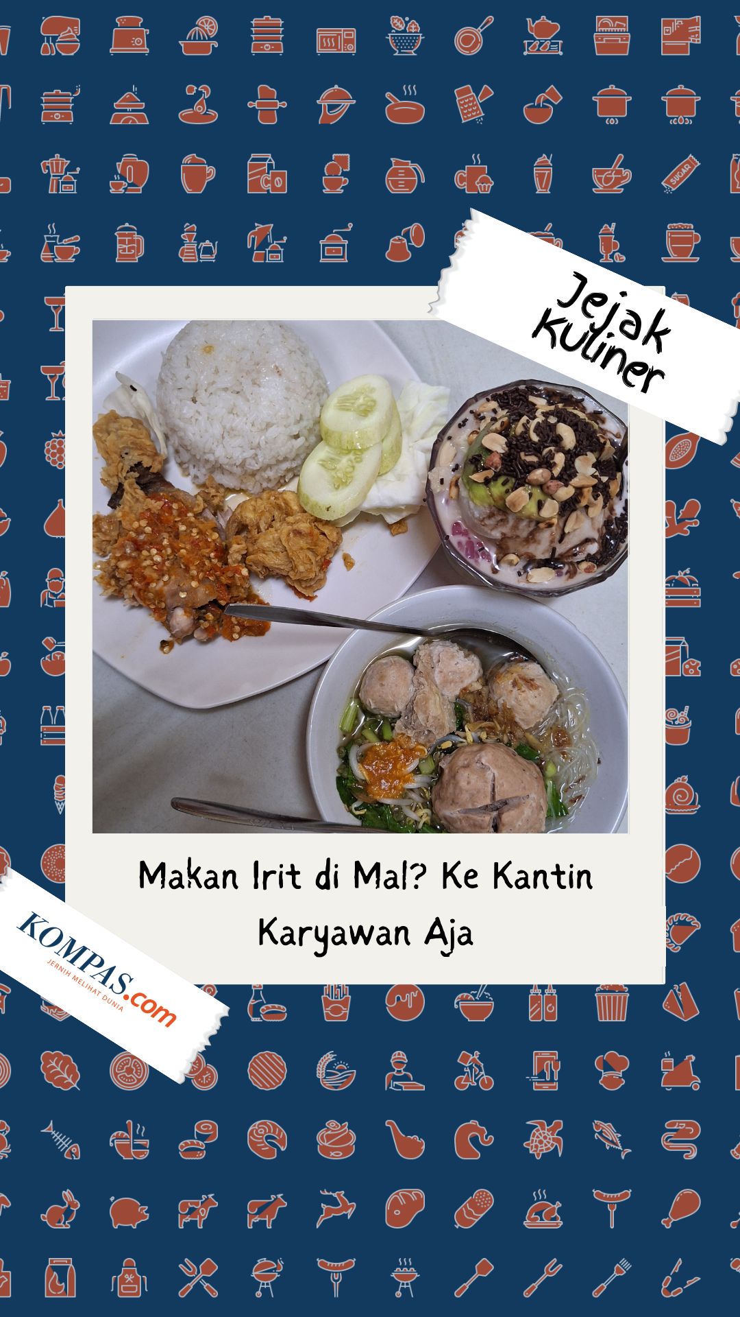 Makan Irit di Mal? Ke Kantin Karyawan Aja