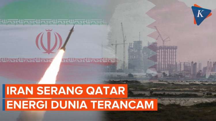 Video: Iran Serang Fasilitas Energi Qatar, Pasokan Global Terancam