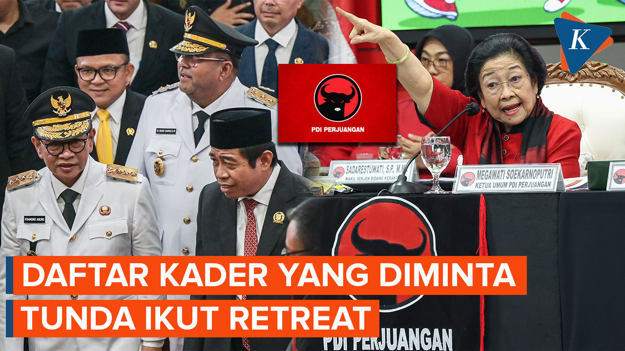 Video: 177 Kader PDI-P Diinstruksikan Megawati Tunda Ikut Retreat Kepala Daerah