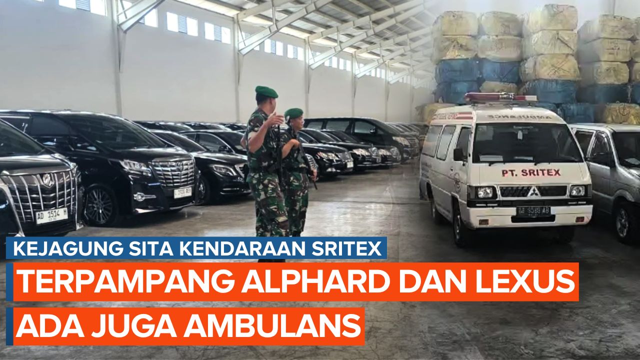 Kejagung Sita 72 Kendaraan Sritex, Ada Alphard dan Ambulans