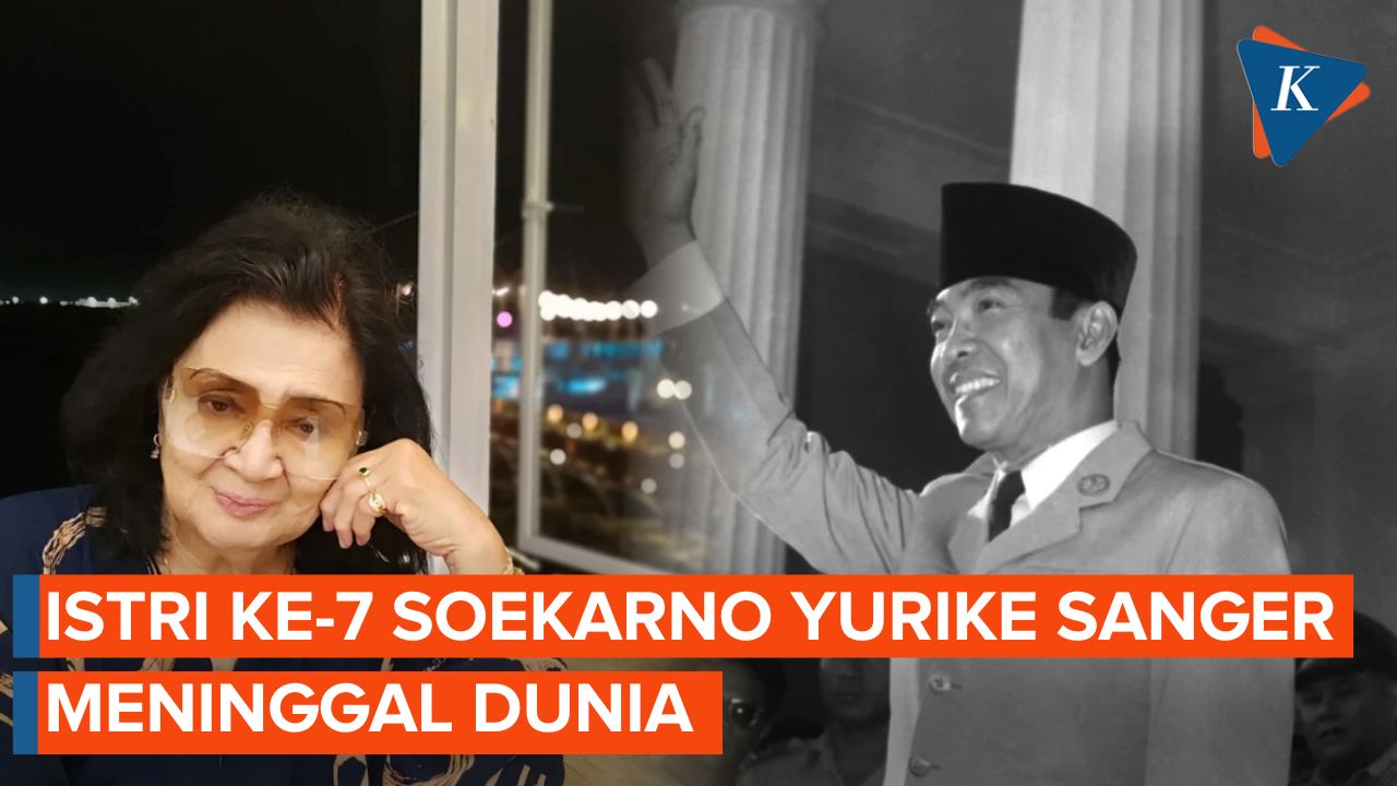 Istri Ke-7 Soekarno, Yurike Sanger Meninggal Dunia