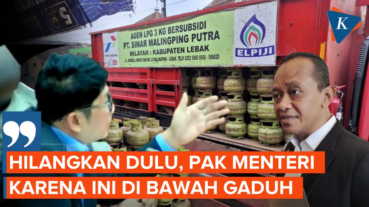 Momen DPR Desak Bahlil Cabut Larangan Pengecer Tak Jual Elpiji 3 Kg