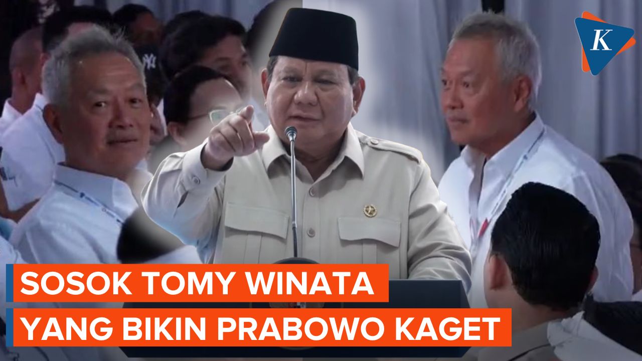 Siapa Tomy Winata, Pengusaha yang Bikin Prabowo Kaget Saat Pidato?