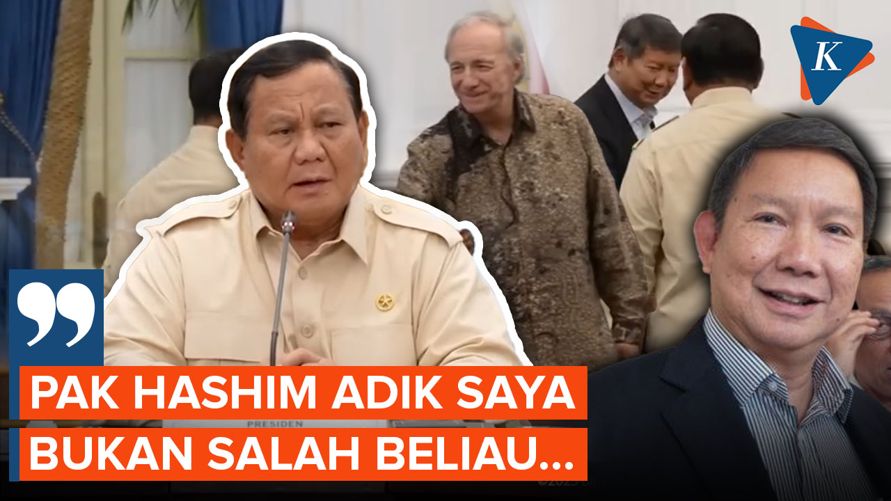 Kenalkan Hashim ke Miliarder AS Ray Dalio, Prabowo: Dia Adik Saya...