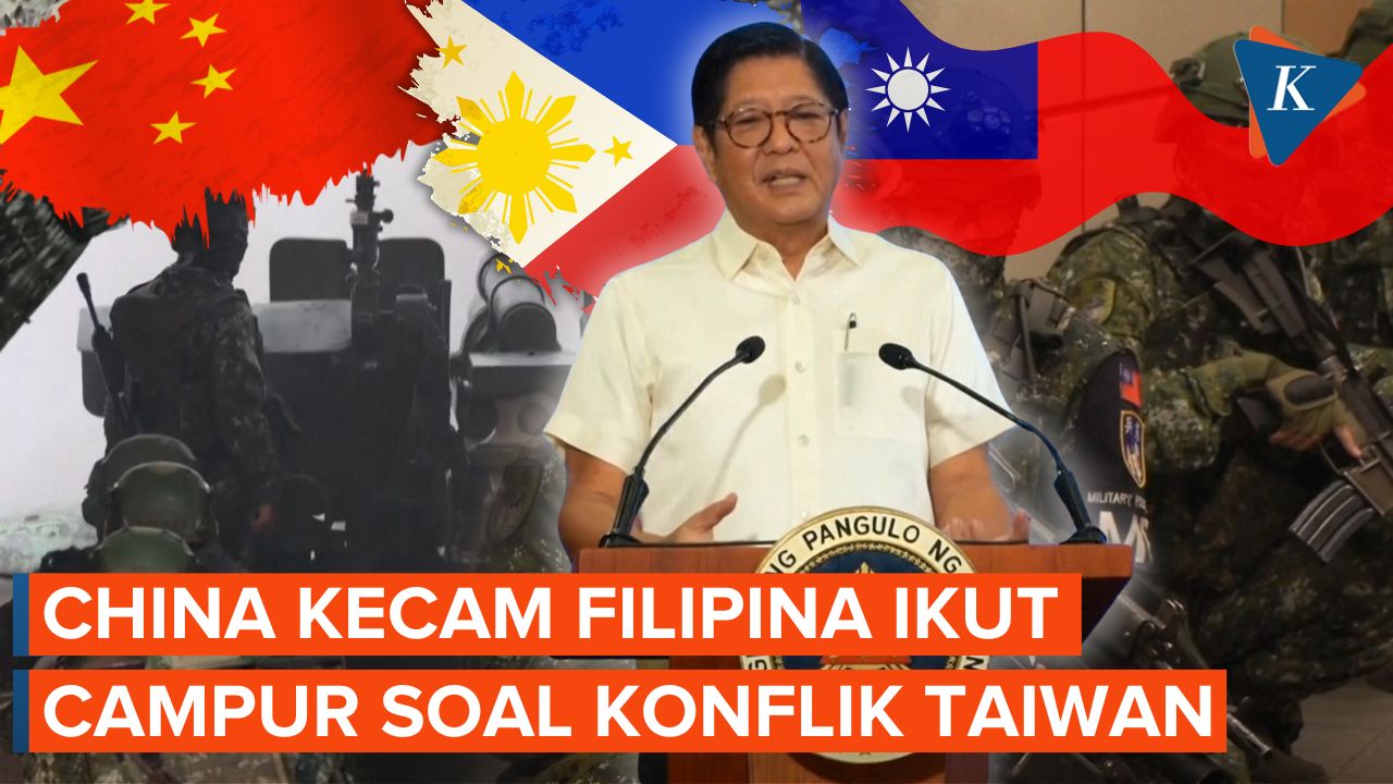 Filipina Akan "Melawan" China jika Perang Taiwan Tercipta