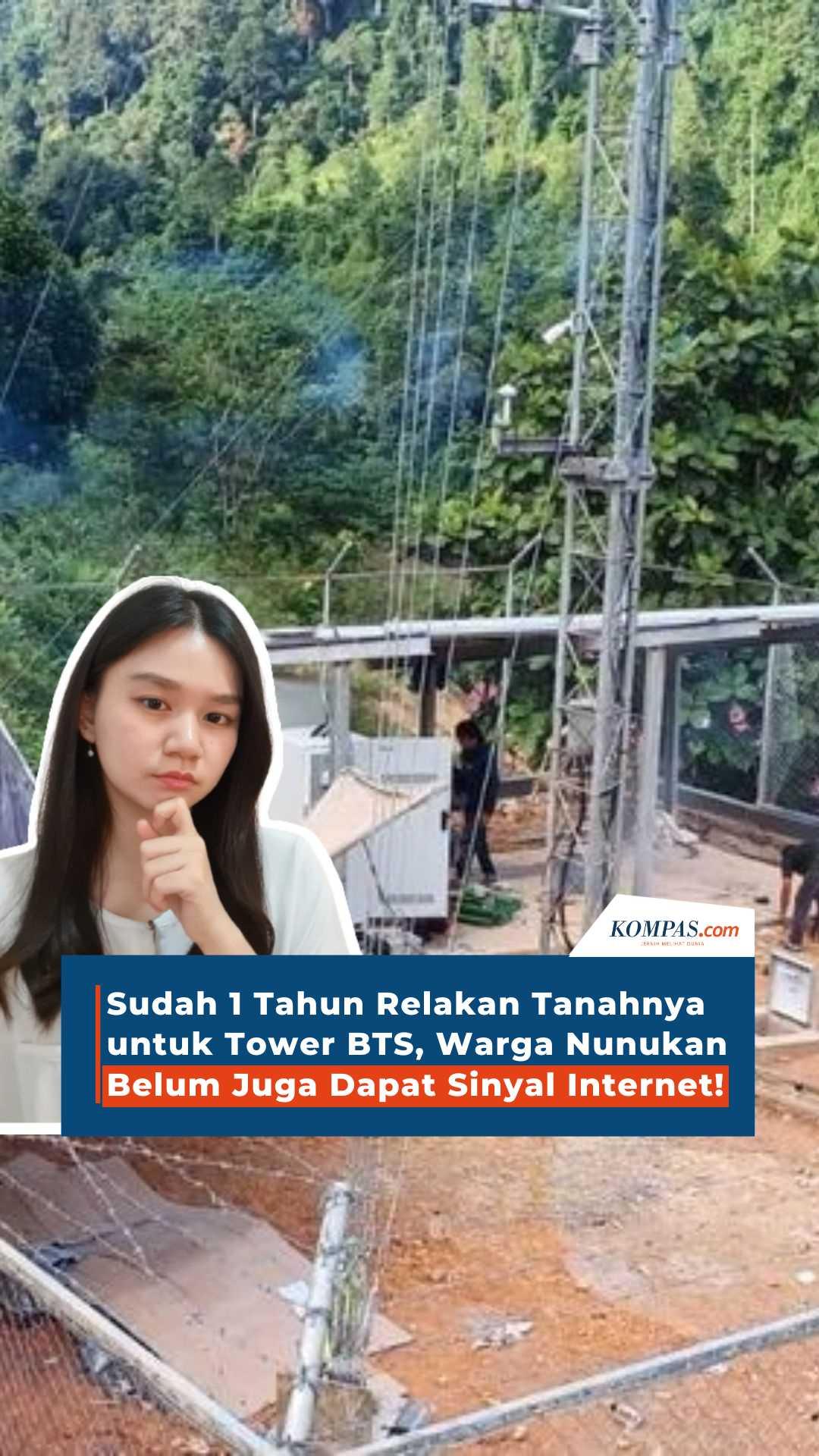 Warga Nunukan Tak Kunjung Terjamah Sinyal Internet, Padahal Tower BTS ...