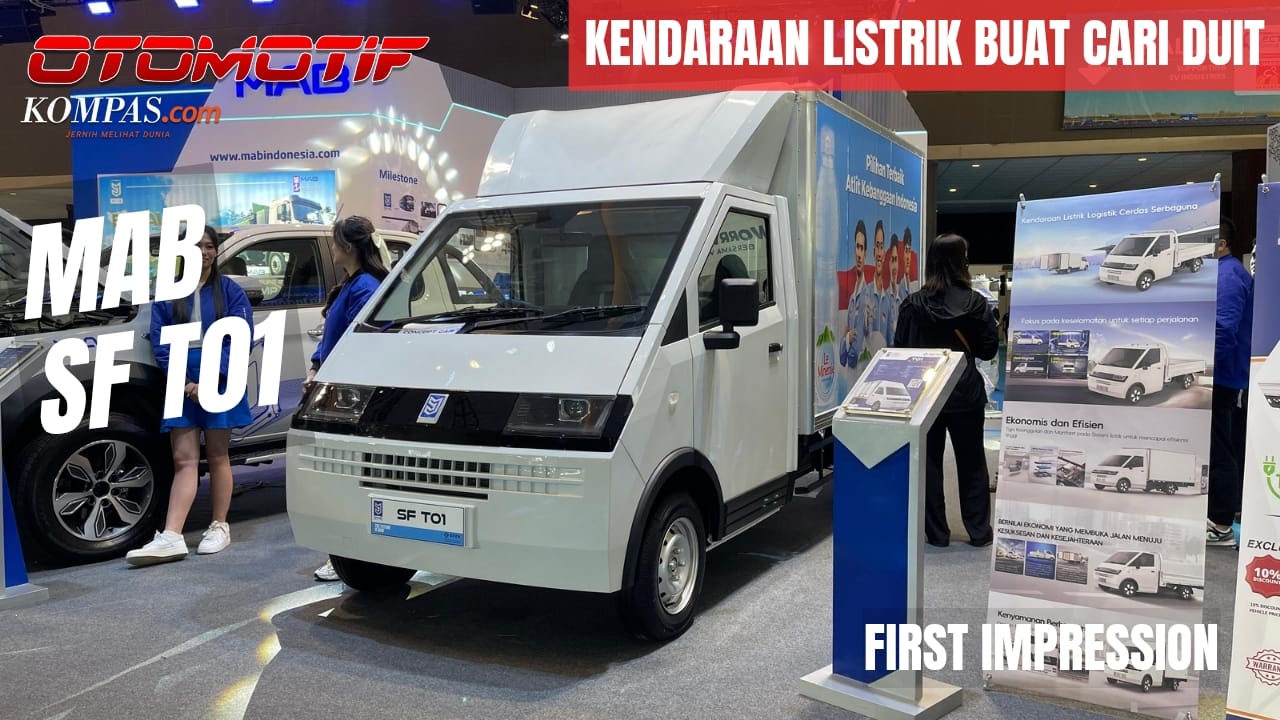 Video: FIRST IMPRESSION | MAB SF T01 | Mobil Niaga Listrik Buatan Indonesia
