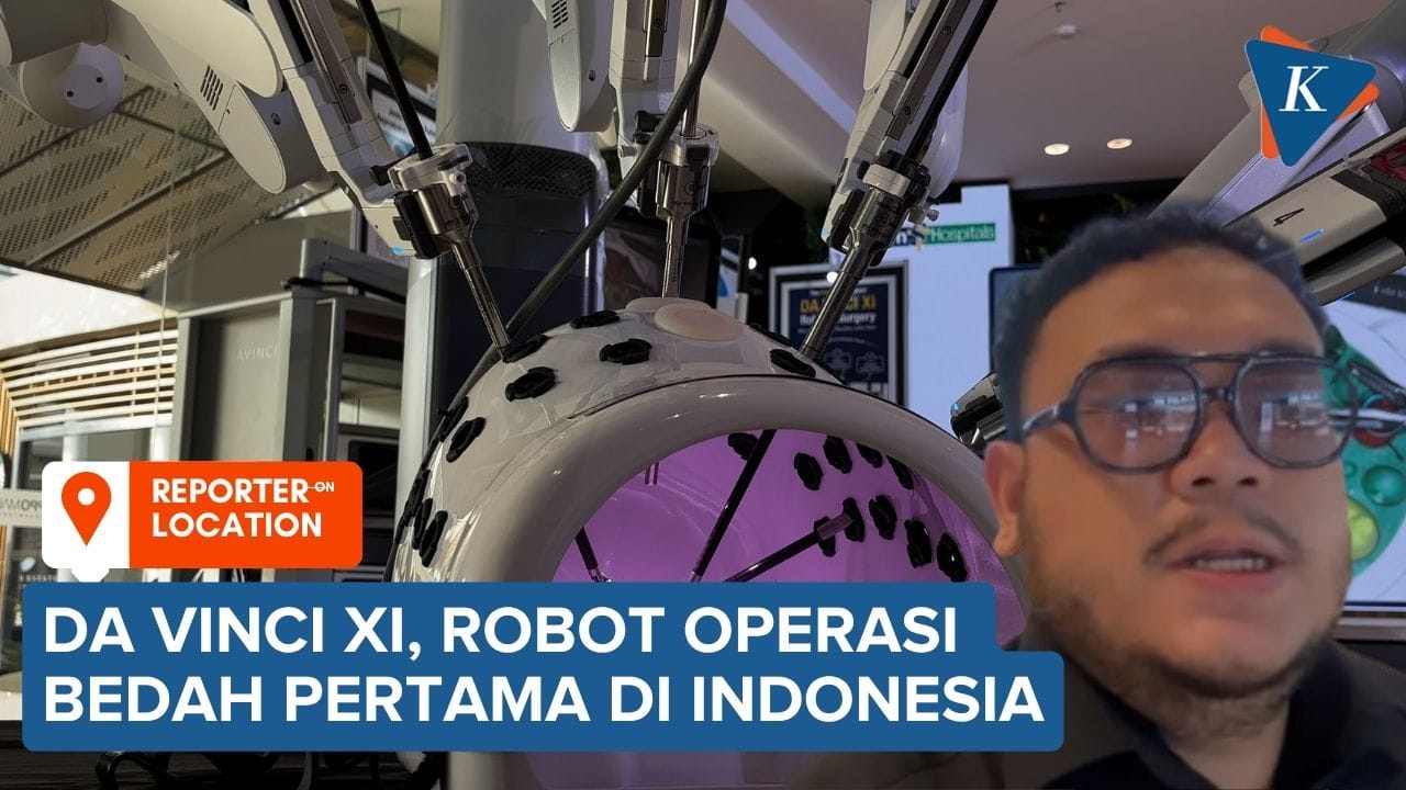 Video: Perkenalkan Da Vinci Xi, Robot Operasi Bedah Pertama di Indonesia