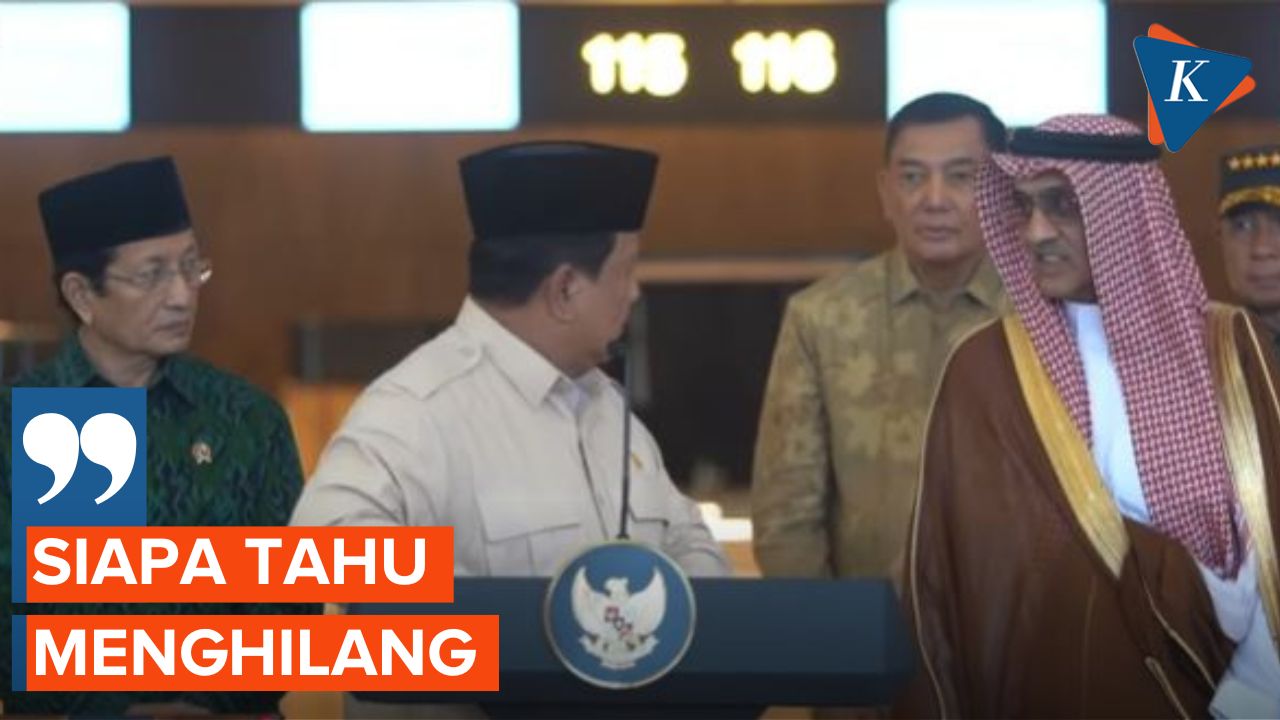 Momen Prabowo Cari Menhan Sjafrie Sjamsoeddin: Siapa Tahu Menghilang