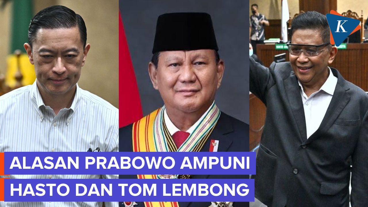 Video: Alasan Prabowo Beri Amnesti ke Hasto Kristiyanto dan Abolisi ...