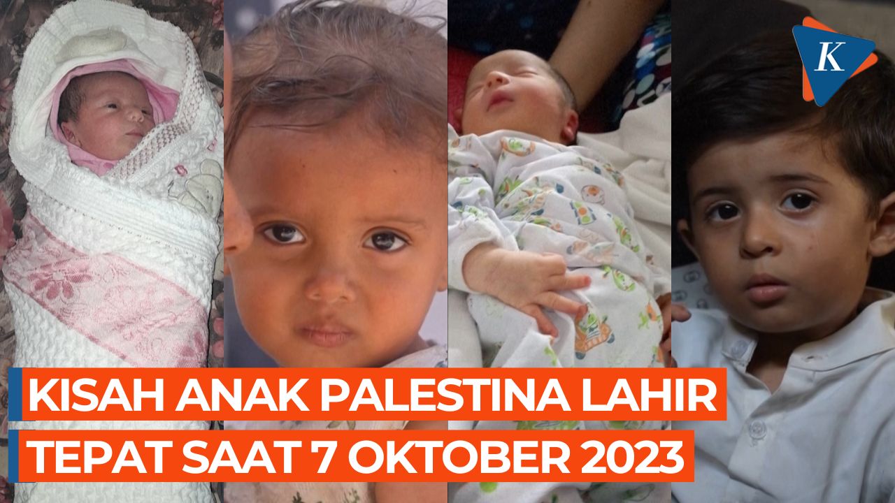 Kisah Bayi Palestina Lahir Saat Mulai Perang Israel-Hamas pada 7 ...