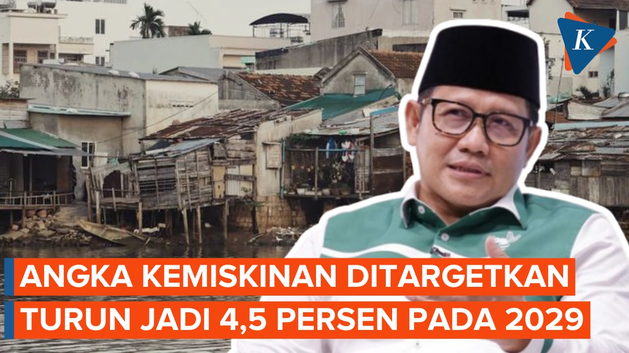 Video: Cak Imin Targetkan Angka Kemiskinan Turun Jadi 4,5 Persen pada 2029