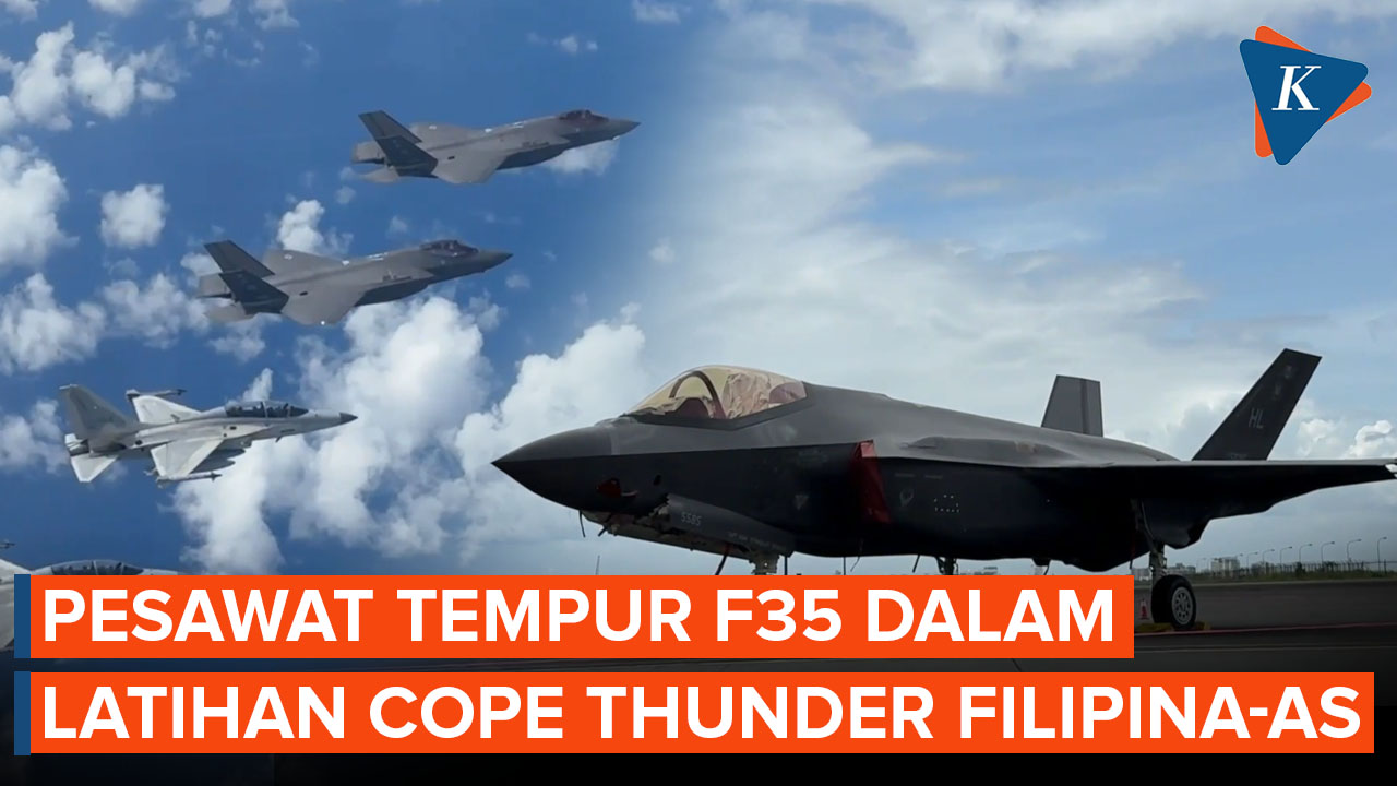 Video: Penampakan Pesawat Tempur F35 dalam Latihan Bersama Filipina dan AS