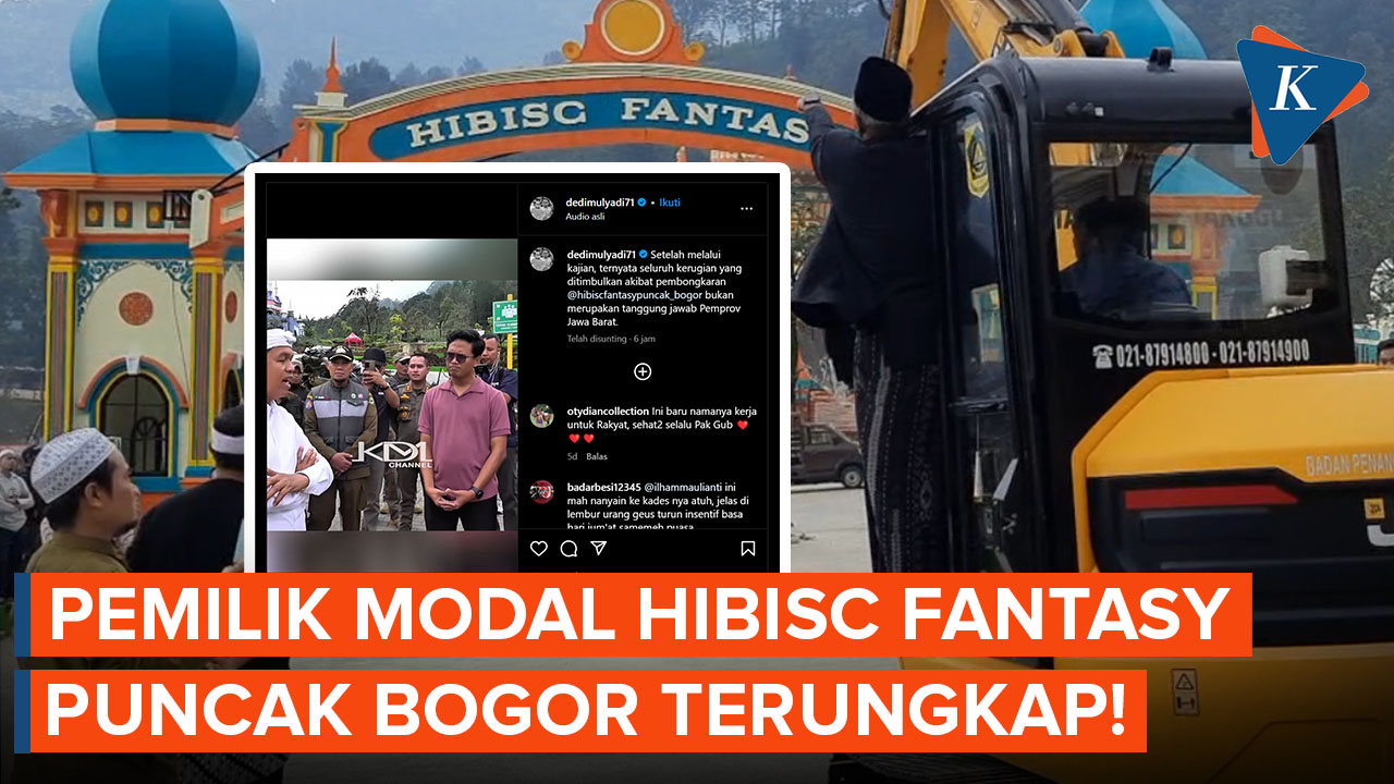 Video: Dari 3 Kota! Ini Pemilik Modal Hibisc Fantasy Puncak Bogor yang ...